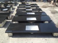 China Black Bathroom Vanity Countertops 2cm / 3cm Thickness 4