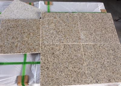 China Building materials New G 682 Golden Yellow  Rusty Misty Yellow Polished Honed Paving Stone Granite slabs tiles for sale