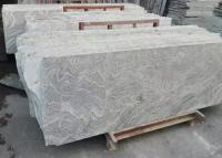 China Polished G441 China Light Grey pink Juparana Imperial Sand Wave Granite Tread stone tiles slabs for sale