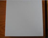 China Pure White Artificial Quartz Countertops , Popular Quartz Vanity Countertops for sale