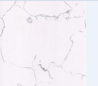 China White Quartz Tile Countertop , 2.3 - 2.5g / Cm3 Density Quartz Composite Worktops for sale