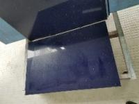 China Dark Blue Solid Stone Countertops 2.5 G / Cm3 Bulk Density 3250 X 1650mm Max Size for sale