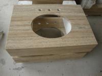China Prefab Marble Stone Countertops For Apartment / Public Area Renovation for sale