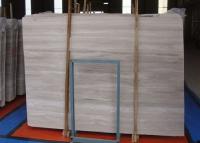 China China Perlino Bian Guizhou White Serpeggiante Wood Line Wooden Vein Silver Beige Dark Grey White Marble stone slab tiles for sale