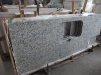 China Light Santa Cecilia Countertop , Kitchen Island Renovation Solid Stone Countertops for sale