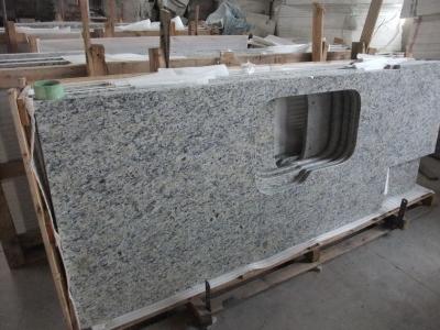 China Light Santa Cecilia Countertop , Kitchen Island Renovation Solid Stone Countertops for sale