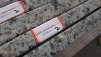 China Bathroom / Kitchen Green Solid Granite Worktops 0.01% Water Absorption for sale