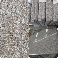 China Brown Solid Granite Worktops High Strength Natural Granite Raw Material for sale