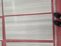 China White grey wooden grain natural marble tile and slab for sale
