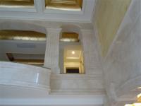 China Aran white beige marble natural marble tile and slab for sale