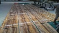 China Golden yellow wooden grain natural marble tile and slab for sale