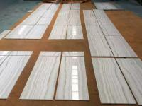 China Onyx wooden white marble natural marble tile and slab for sale