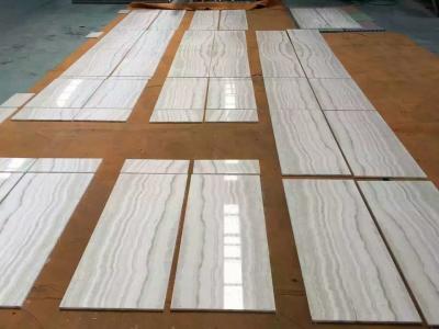 China Onyx wooden white marble natural marble tile and slab for sale