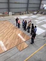 China Golden yellow wooden grain marble natural marble tile and slab for sale