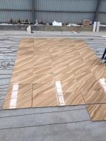 China Golden yellow wooden grain marble natural marble tile and slab for sale