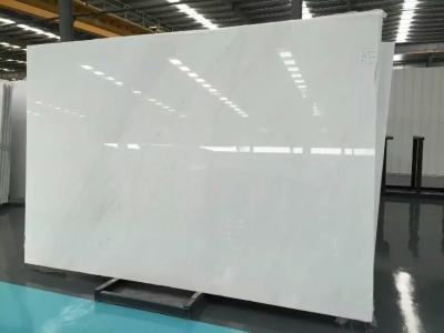 China Antique Type White Marble Kitchen Floor Tiles 0.05% Water Absorption for sale