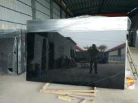 China High Hardness Nero Marquina Marble Slab , Natural Nero Black Marble Tile for sale