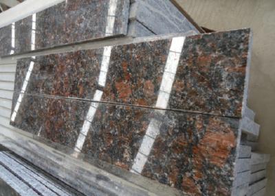 China Tan Brown English Brown polished coffee brown exterior wall cladding Granite stone tiles slabs for sale