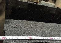 China Natural star golden Black galaxy Polished Indian Black Granite stone tiles slabs for sale