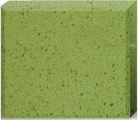 China Olive Green Quartz Stone Countertops Color Optional Customized Size for sale