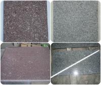 China Natural Driveway Paving Stones , Dark Grey Red Porphyry Outside Paving Stones for sale