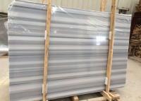 China Wooden Vein Kitchen Natural Marble Tile Above 90 Degree Polished Degree for sale