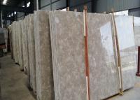 China Light Gray Natural Marble Tile 300 * 300 * 18mm / Customized Size for sale