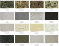 China Silestone Caesar Solid Stone Countertops Kitchen Cabinet 95 Up Polish Degree for sale