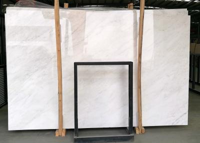 China Orient white marble natural stone slab for project stone veneer . for sale