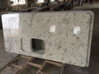 China Bath / Kitchen Andromeda White Granite Countertop 2.67g / Cm2 Bulk Density for sale