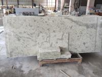 China Bath / Kitchen Andromeda White Granite Countertop 2.67g / Cm2 Bulk Density for sale