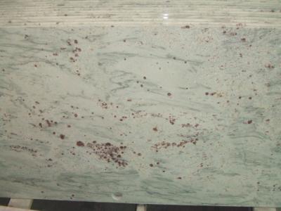 China Bathroom White And Grey Quartz Countertops , Pre Made Bathroom Vanity Tops Slab for sale