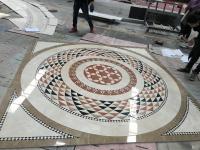 China Water Jet Cutting Marble Floor Medallions Interior Luxury Pattern Design for sale