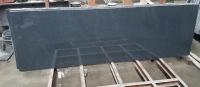 China Natural Granite Stair Treads And Risers , Black Gray Granite Slabs For Stairs for sale