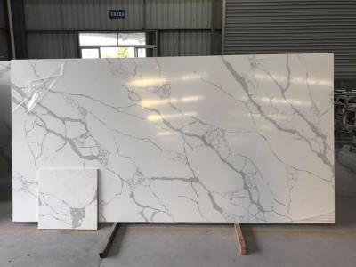 China Custom Cut Hard Surface Kitchen Countertops With Vein , Stone Kitchen Worktops for sale