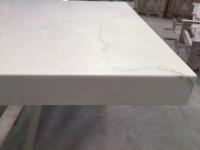 China Custom Cut Hard Surface Kitchen Countertops With Vein , Stone Kitchen Worktops for sale