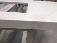 China Custom Cut Hard Surface Kitchen Countertops With Vein , Stone Kitchen Worktops for sale