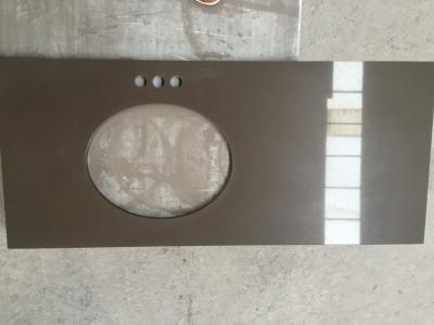 China Modern Style Solid Stone Countertops 93% Natural Quartz Composition for sale