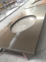 China Modern Style Solid Stone Countertops 93% Natural Quartz Composition for sale