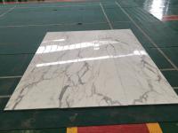 China Italy calacatta extra white marble slab 2 cm  natural stone slab for sale