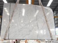 China Italy calacatta extra white marble slab 2 cm  natural stone slab for sale