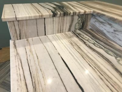 China Residential kitchen remodelling Customized engineering Quartz Stone Countertops for sale