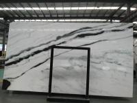 China Panda white marble natural stone slab for sale