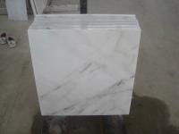 China High Density Marble Wall Panels For Showers / Room , White Marble Slab Flooring for sale