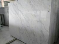 China High Density Marble Wall Panels For Showers / Room , White Marble Slab Flooring for sale