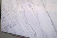 China High Density Marble Wall Panels For Showers / Room , White Marble Slab Flooring for sale
