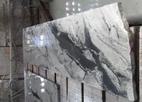 China Grey Veins Natural Stone Slabs Wall Tiles 2.95 High Granite Density for sale