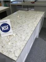 China Engineered Quartz Stone Countertops 93% Quartz 12 - 50mm Thickness for sale