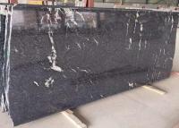 China Black Natural Stone Slabs 10 - 60mm Thickness Optional FormA Approval for sale