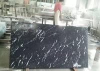China Black Natural Stone Slabs 10 - 60mm Thickness Optional FormA Approval for sale